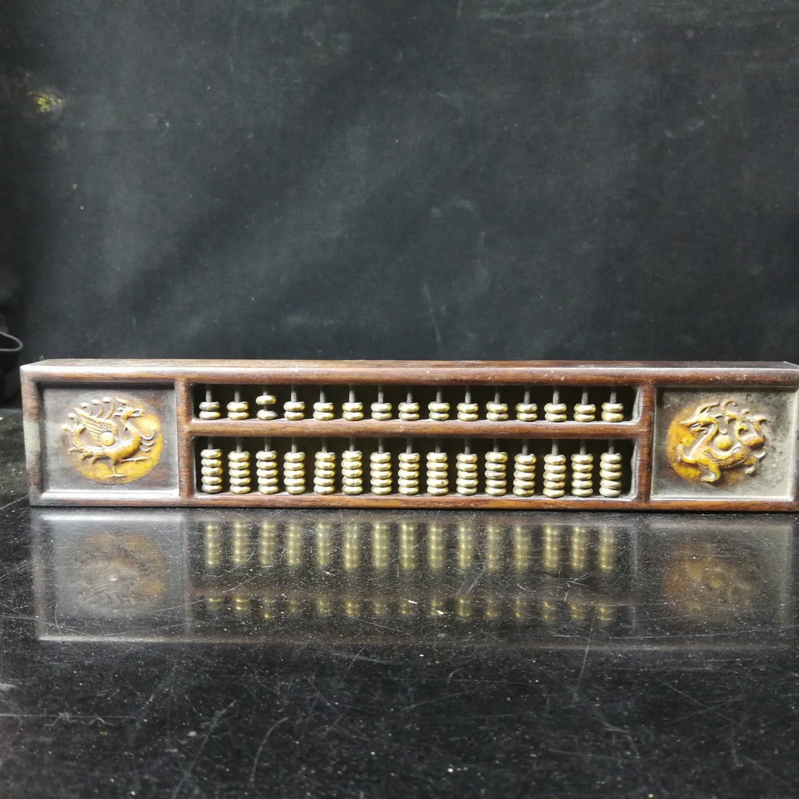 Chinese wooden abacus exquisite workmanship worth collecting | Etsy