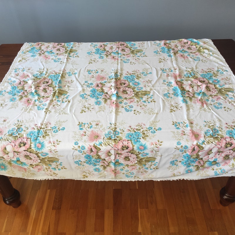 Floral Tablecloth - Etsy