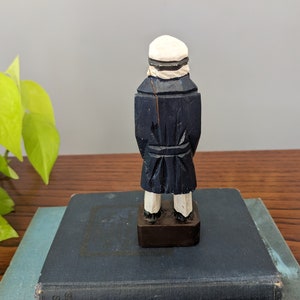 Hand-carved Wooden Sea Captain Statue // Nautical Decor // Sailing ...