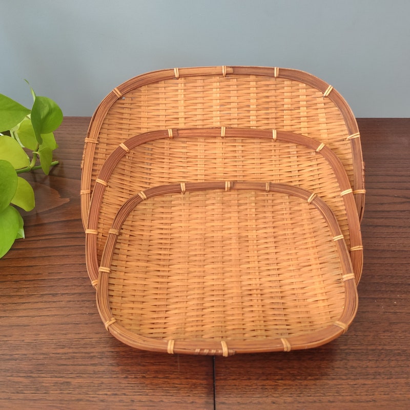Flat Baskets - Etsy