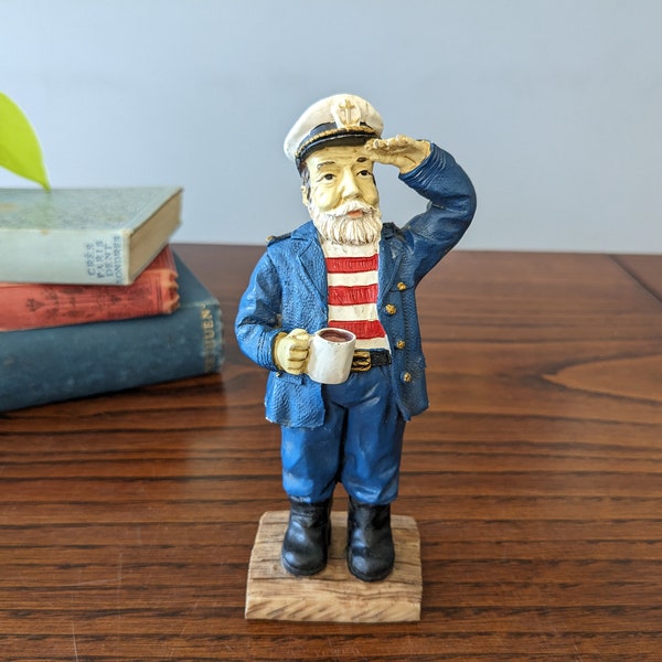 Sea Captain Statue - Etsy