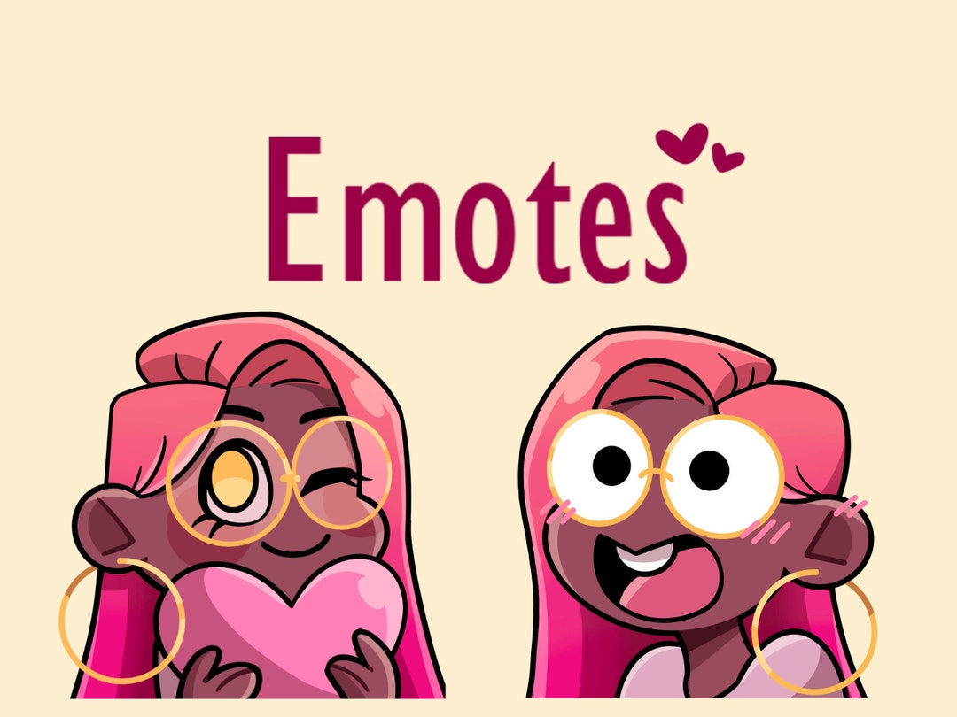 Custom Emote Commissions | Twitch, Discord, Youtube, Etc. - Etsy