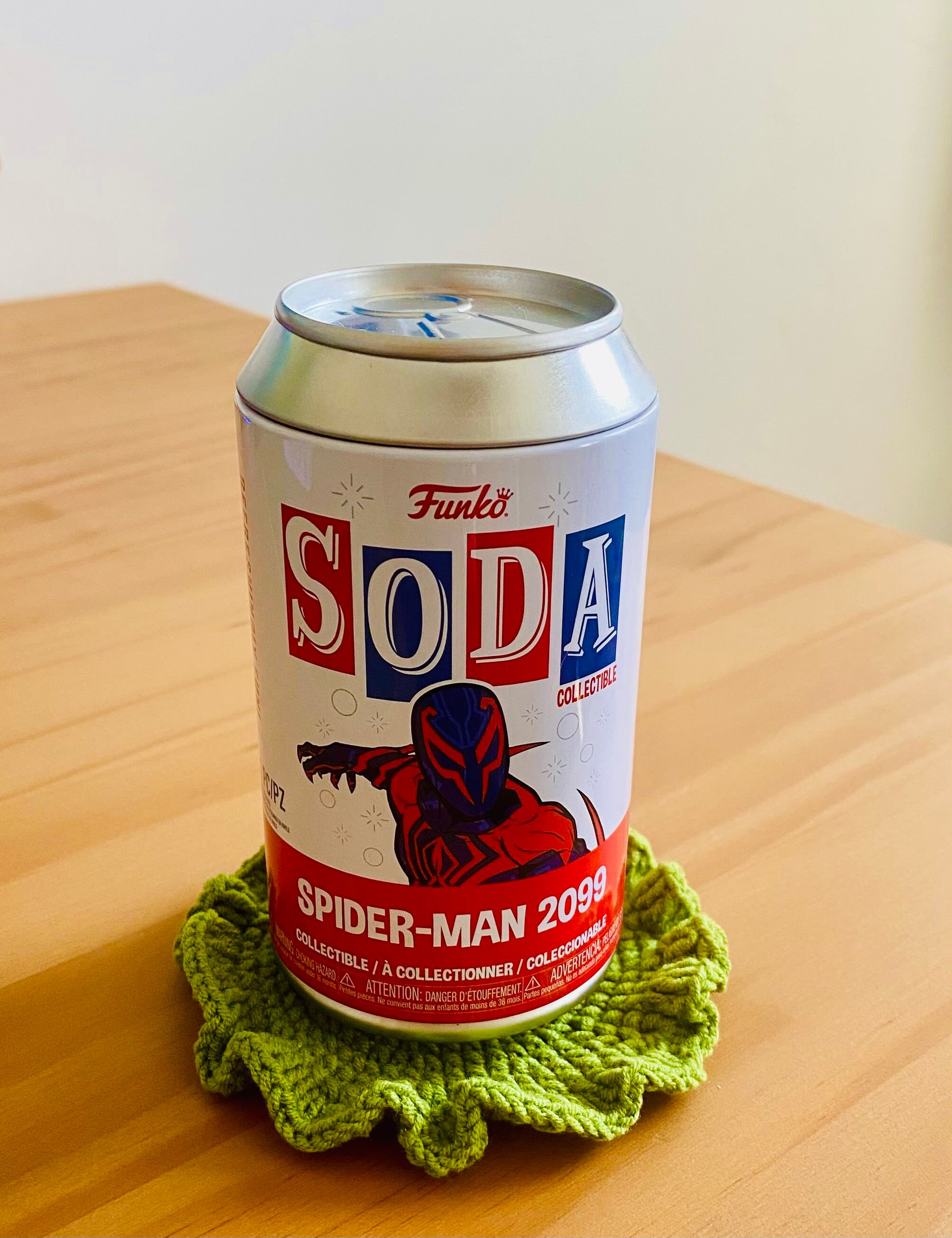 Spider-man 2099 Miguel O'hara Crochet Burger Coaster Set Astv - Etsy