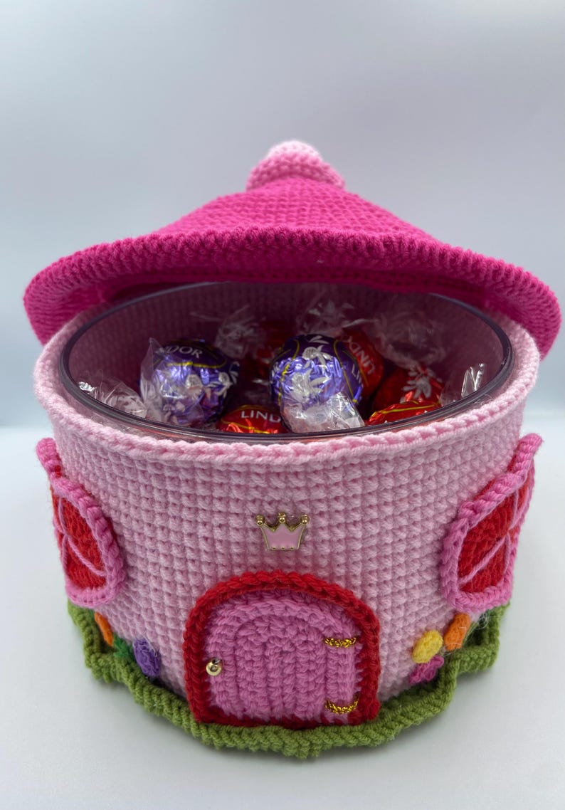 Barbie Cottage Dream House Crochet Container - Etsy