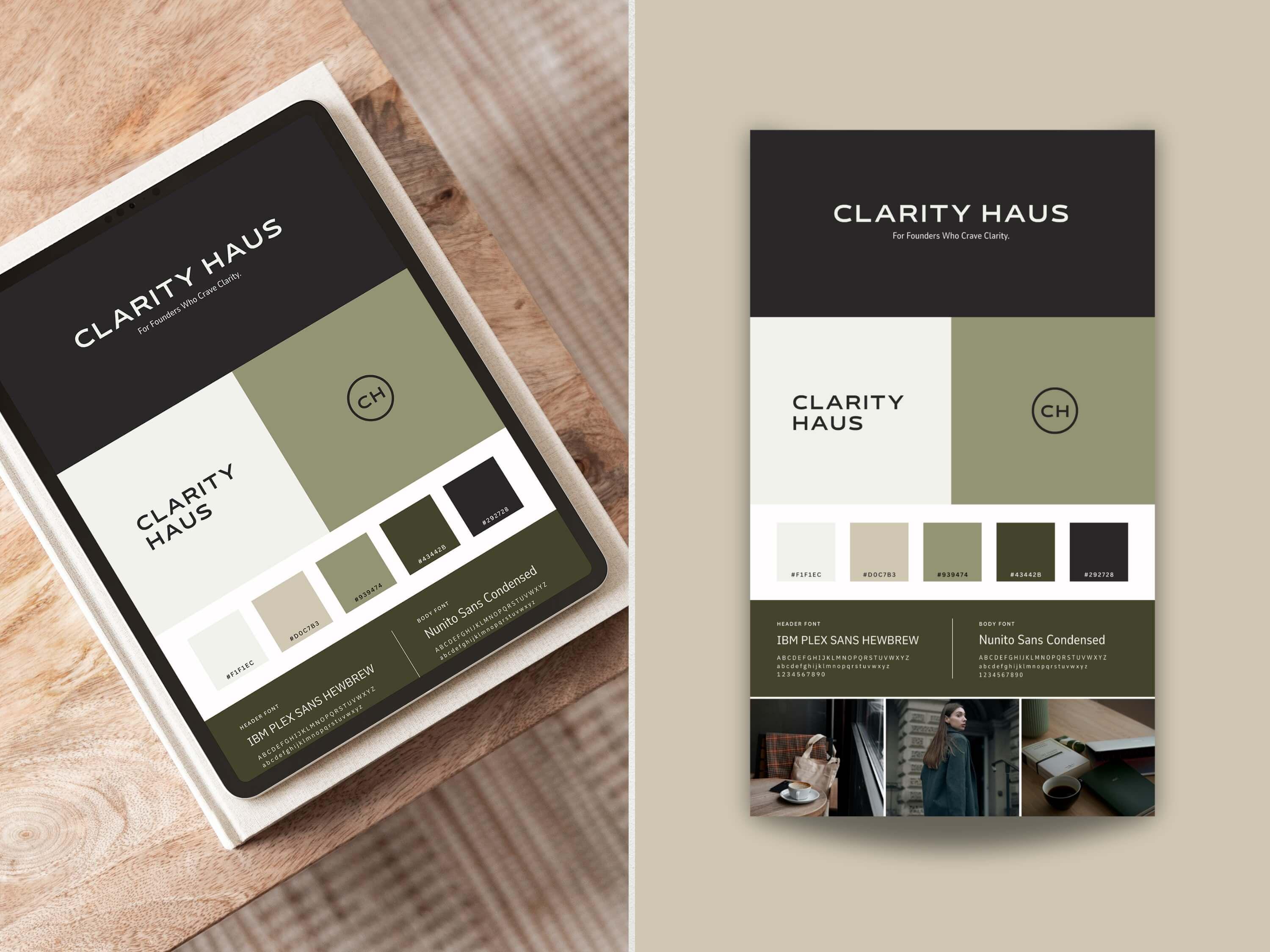 Canva Brand Kit: Minimalist Logo & Color Palette for Coaches (instant ...
