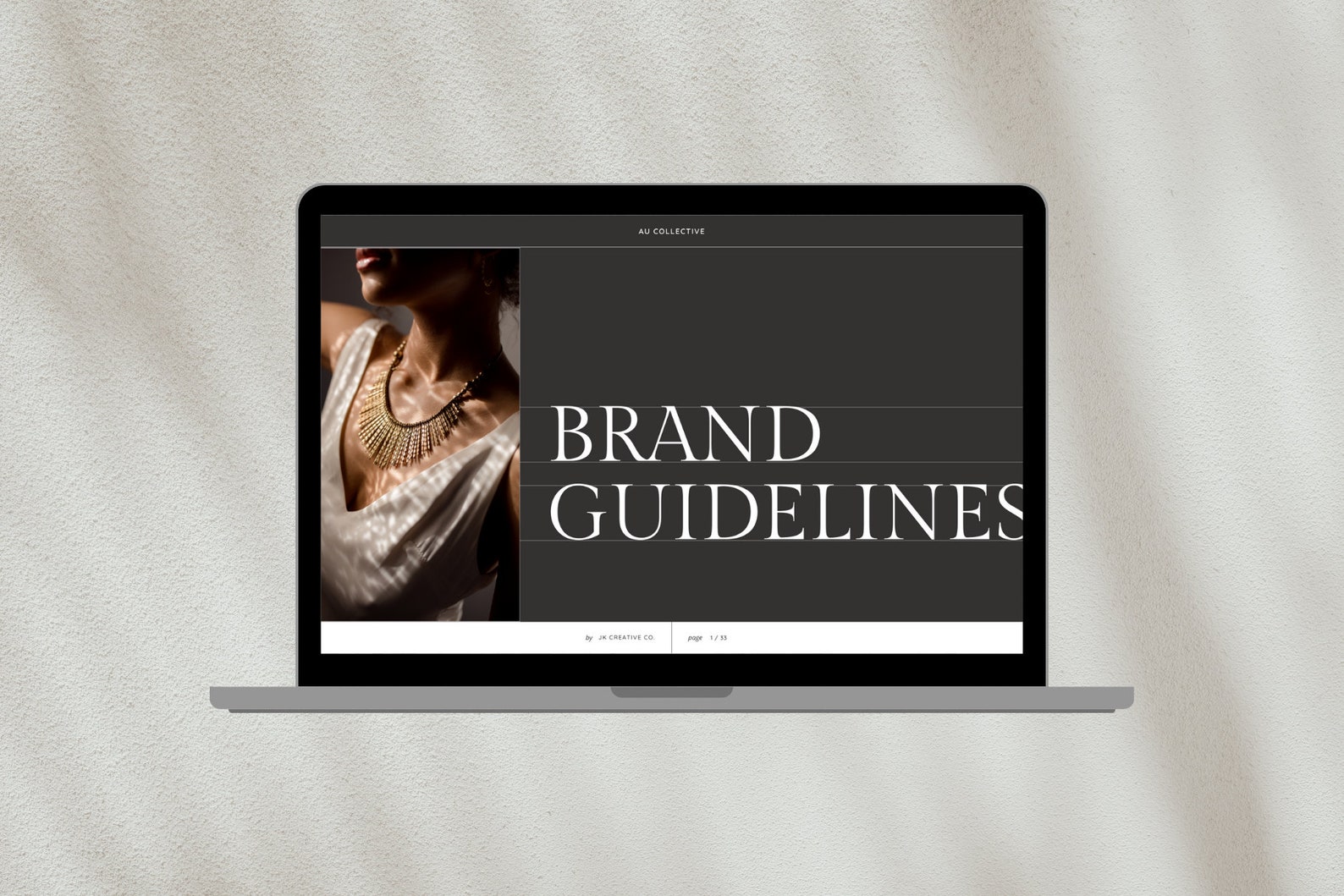 Brand Guidelines Template, Editable Canva Presentation, Brand Style ...
