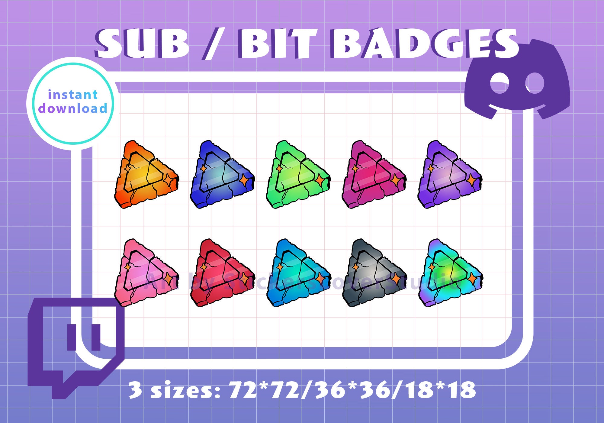 Dead by Daylight Bloodpoint Sub / Bit Badges for Twitch/ Dbd - Etsy