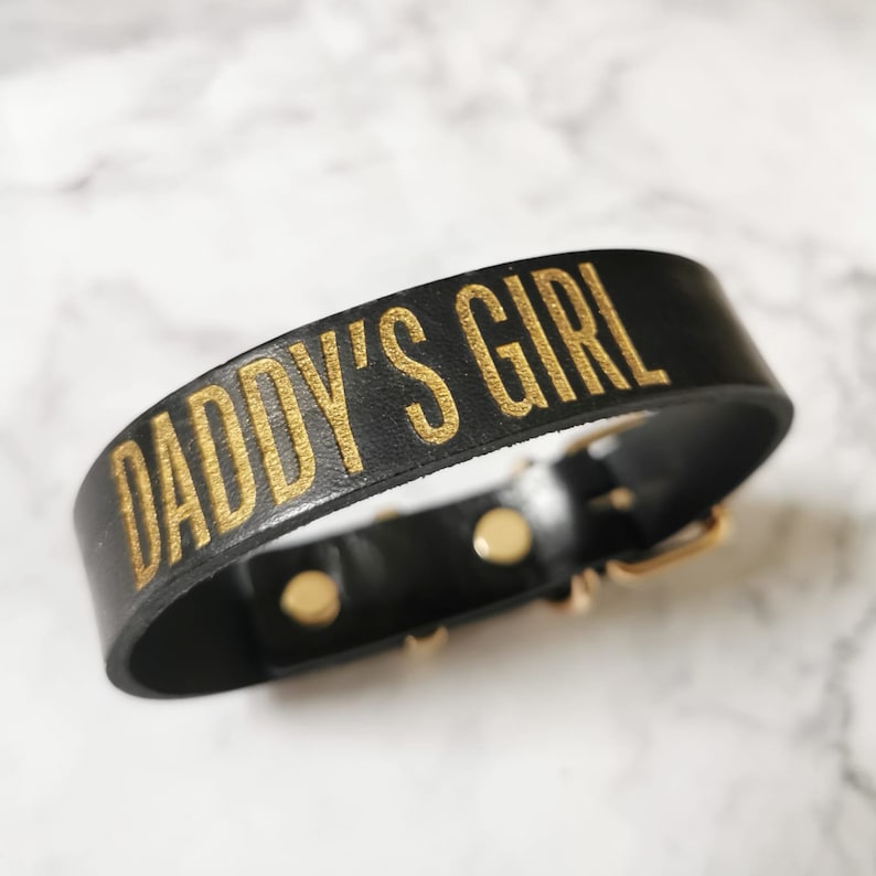 Personalized BDSM Collar W Name for Submissive Custom Day Collar Collar ...