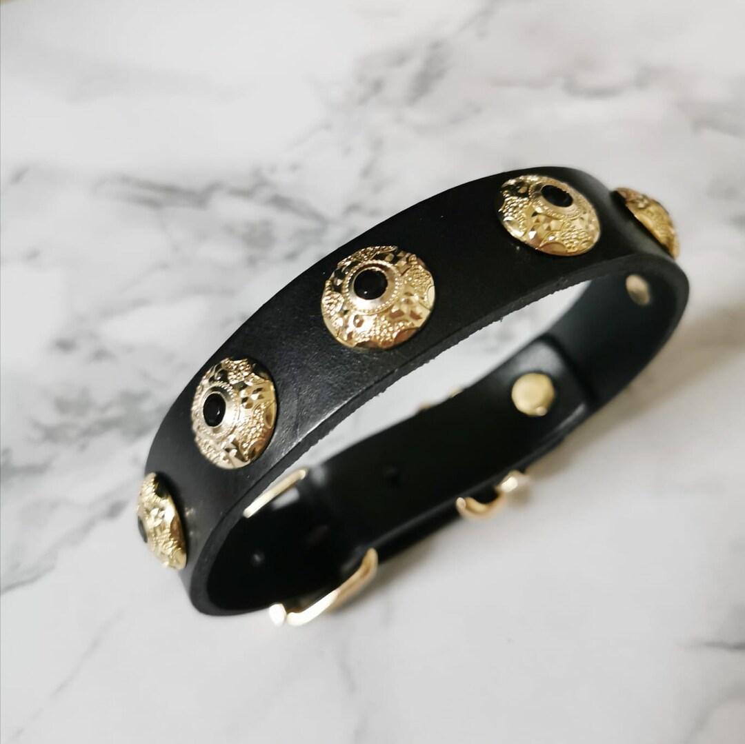 Deluxe Leather BDSM Collar for Subs Submissive Collar Choker - Etsy