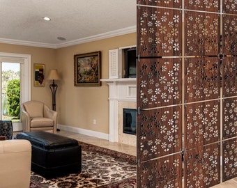 Room Divider Brown Set of 24pcs Hanging - Etsy