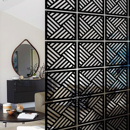 Room Partition Interior Partition Decorative Room Divider - Etsy
