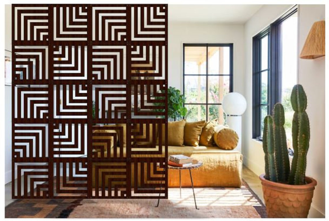 Room Divider Partition / Hanging Modern Partitions / Panel - Etsy UK