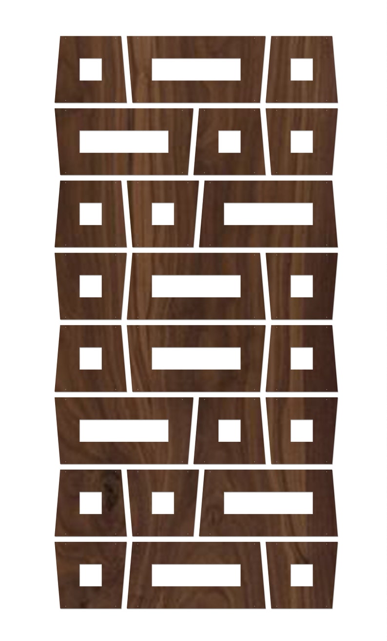 Room Divider 1 Set of 24pcs Wall Hangings - Etsy