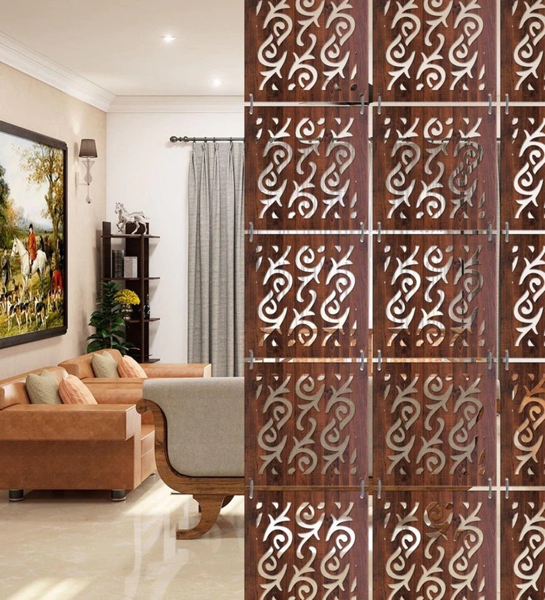 Room Partition, Interior Partition, Decorative Room Divider 12pcs - Etsy