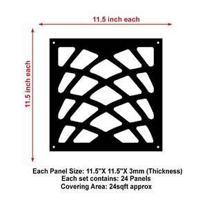 Room Partition Black , Interior Partition, Decorative Room Divider Set ...