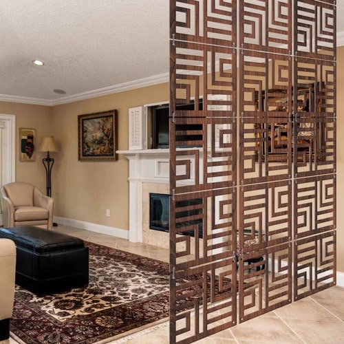 Room Partition Interior Partition Decorative Room Divider - Etsy