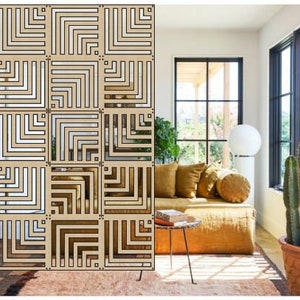 Room Divider Partition / Hanging Modern Partitions / Panel | Etsy UK