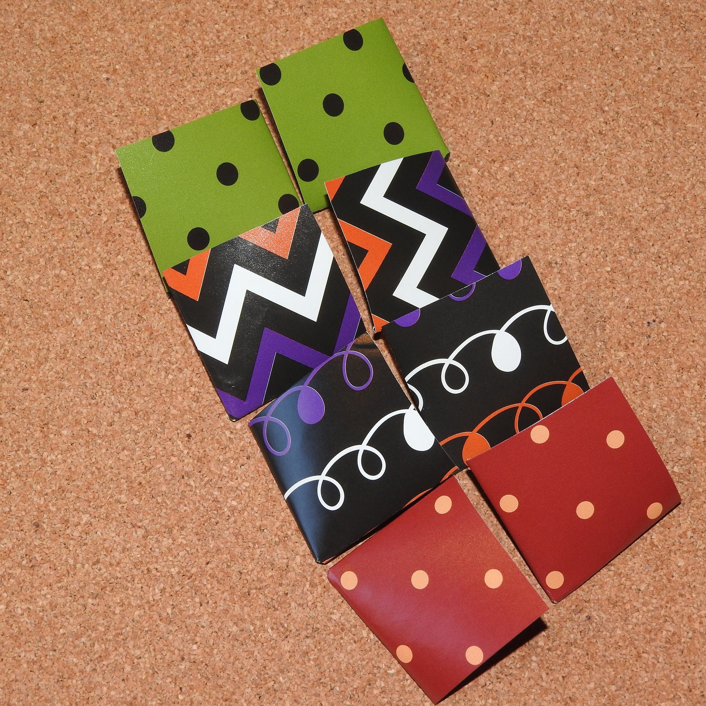 Origami Book Corners, Set of 8 Small, Mixed Designs, Reading Supplies ...