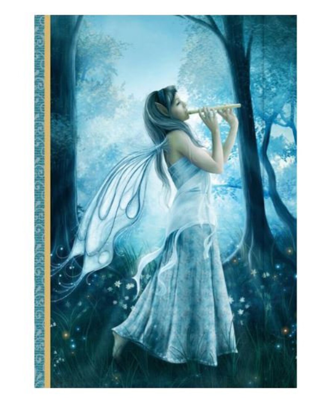 Fairy Song Journal or Notebook, Lined Journal, Hardback, Picture of a ...