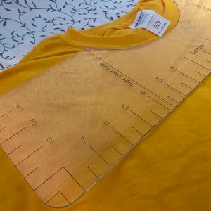 Adult T-shirt Design Placement Tool - DIGITAL FILE - Etsy