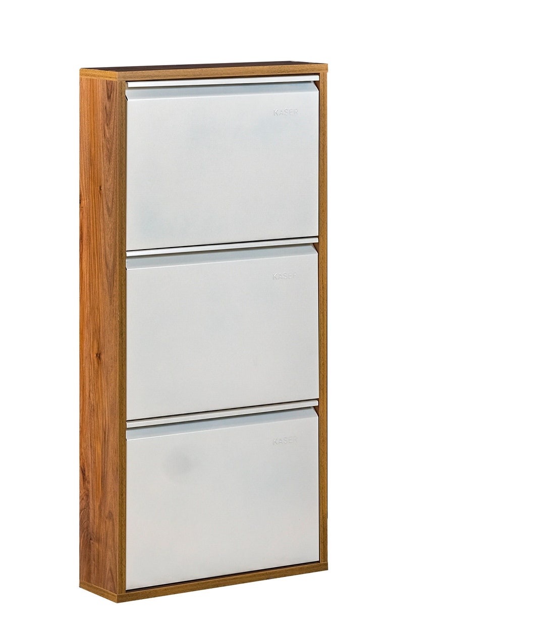 KASER Wood & Metal Shoe Storage Cabinet 20 Wall - Etsy