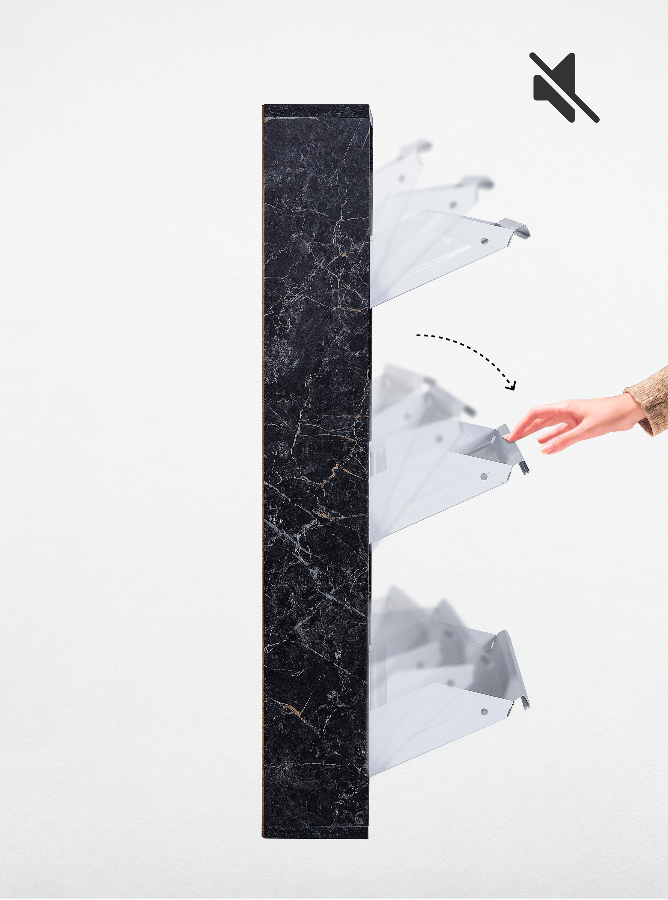 KASER Wood & Metal Shoe Storage Cabinet 20 Wall - Etsy