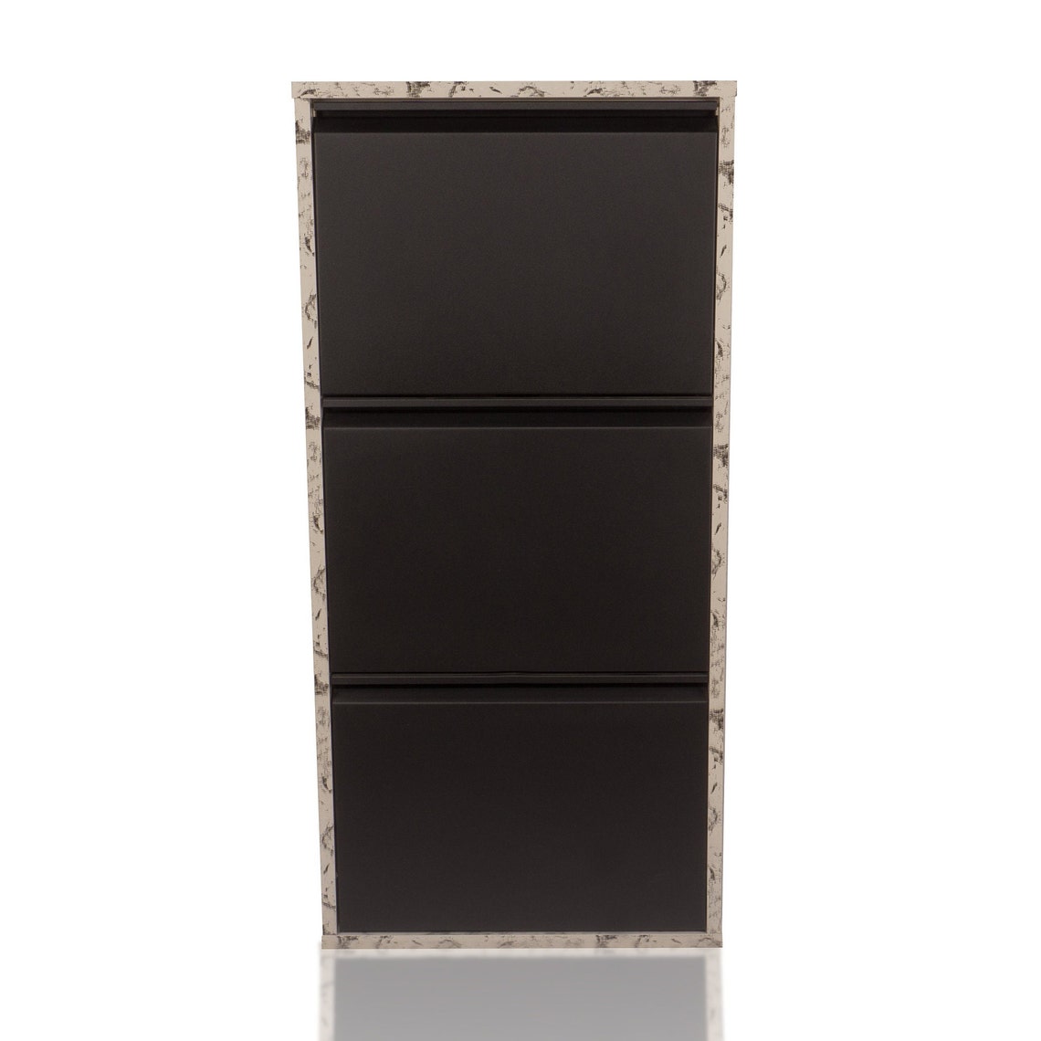 KASER Wood & Metal Shoe Storage Cabinet 20 Wall - Etsy