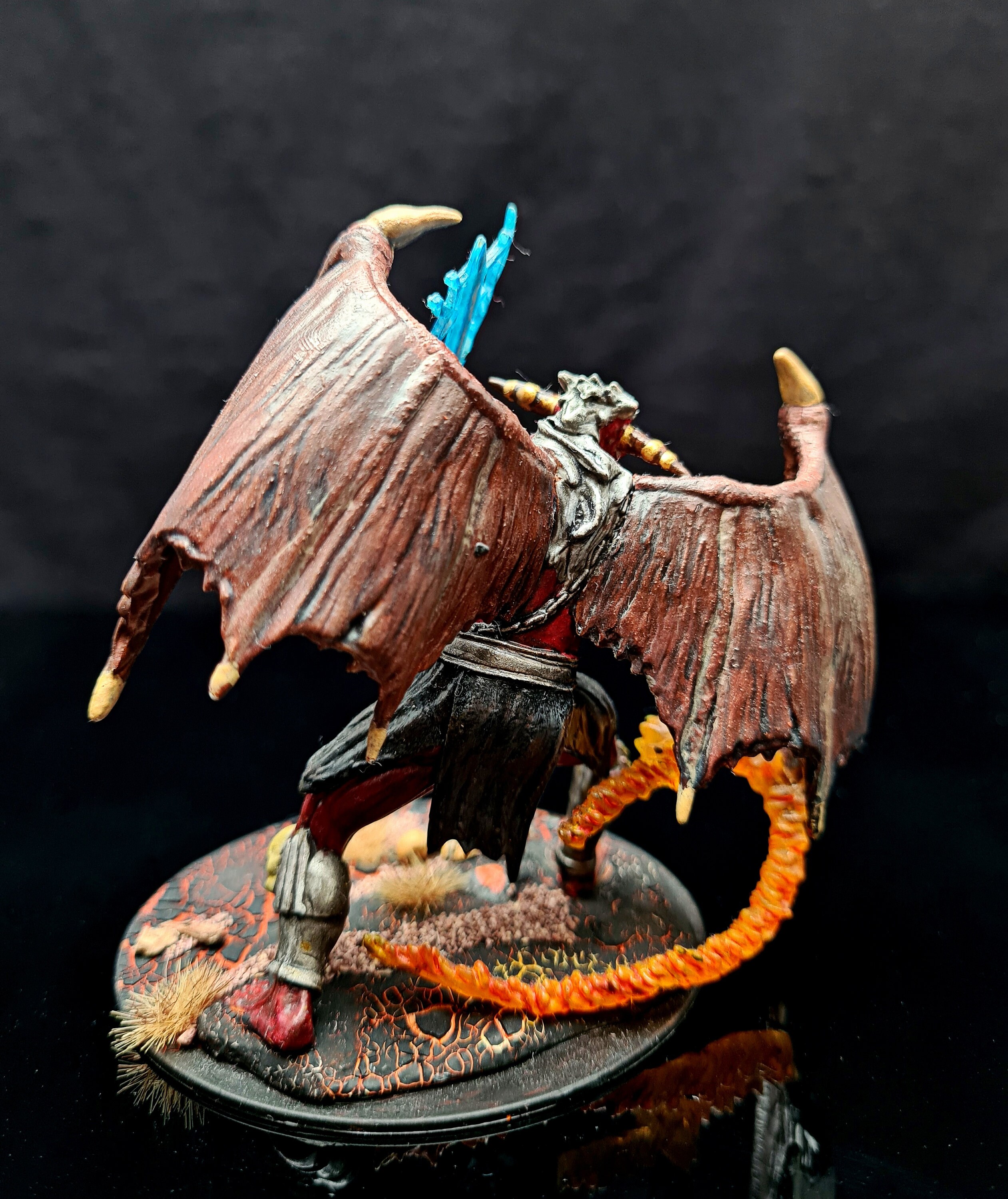 Will Paint Miniature Balor Demon DnD Dungeons and Dragons Hand - Etsy ...
