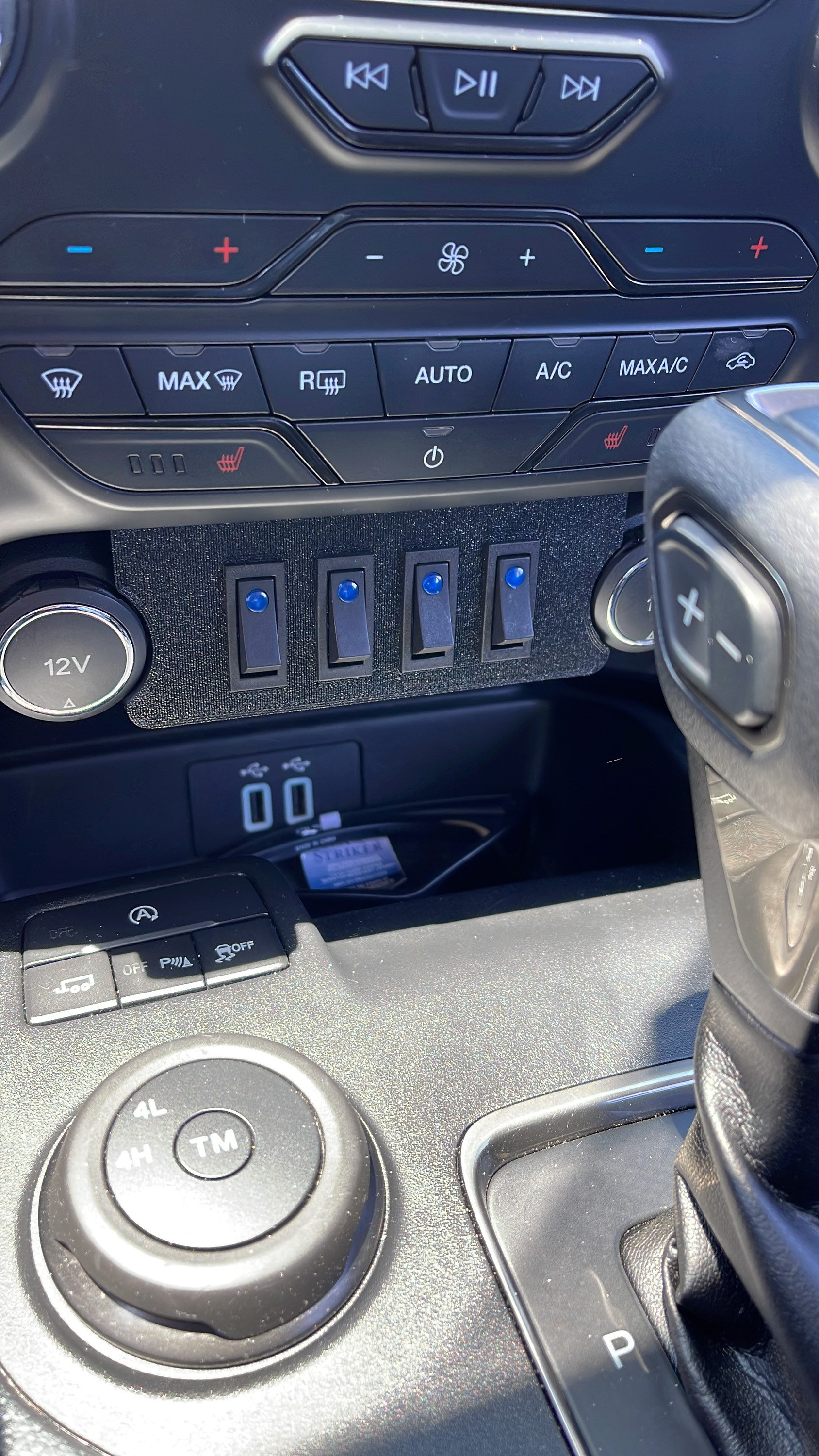 Ford Ranger Toggle/rocker Switch Panel With Toggles. Fits - Etsy Australia