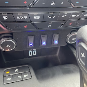 Ford Ranger Toggle/rocker Switch Panel With Toggles. Fits 2019-2023 ...
