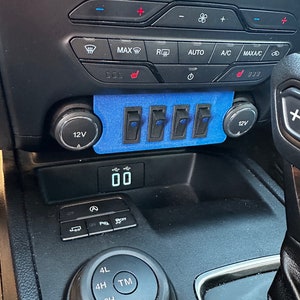 Ford Ranger Toggle/rocker Switch Panel With Toggles. Fits 2019-2023 ...