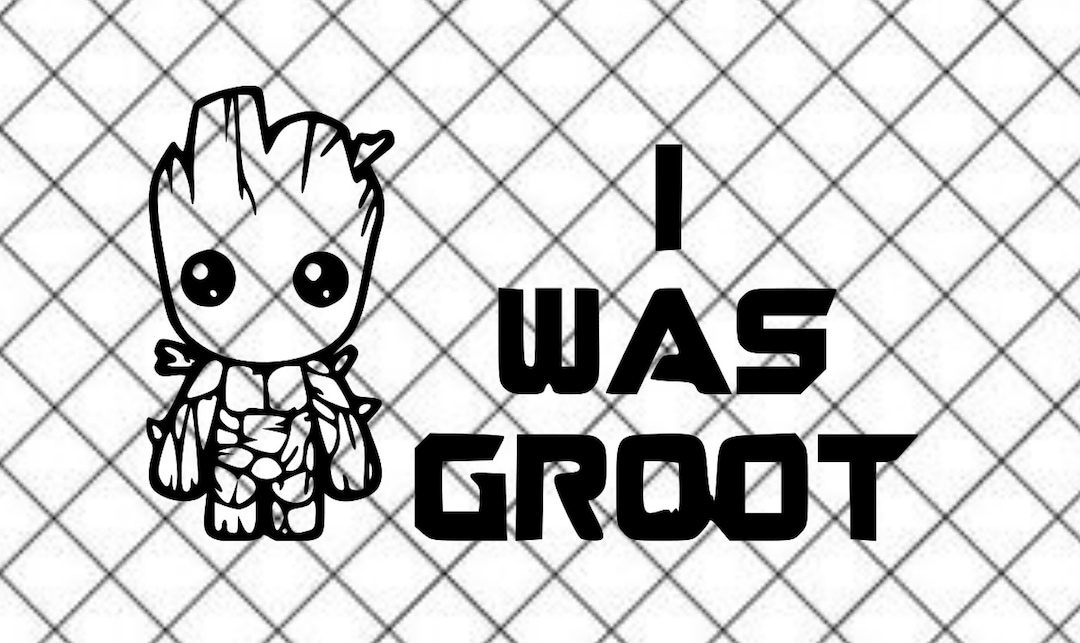 I Was Groot SVG Digital Download - Etsy