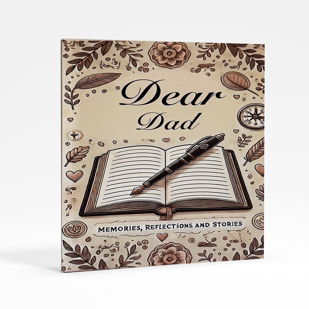 Dad Journal | Story of My Life | Dad Journal With Questions - Etsy