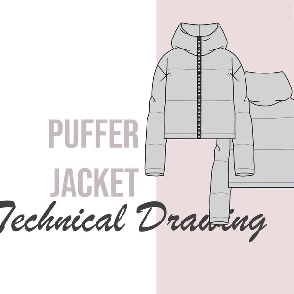 Puffer Jacket - Etsy
