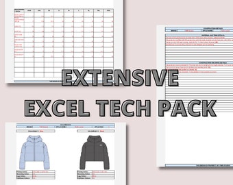 Blank Tech Pack - Etsy