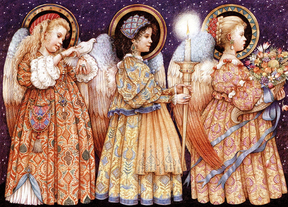 Three Angels - Etsy