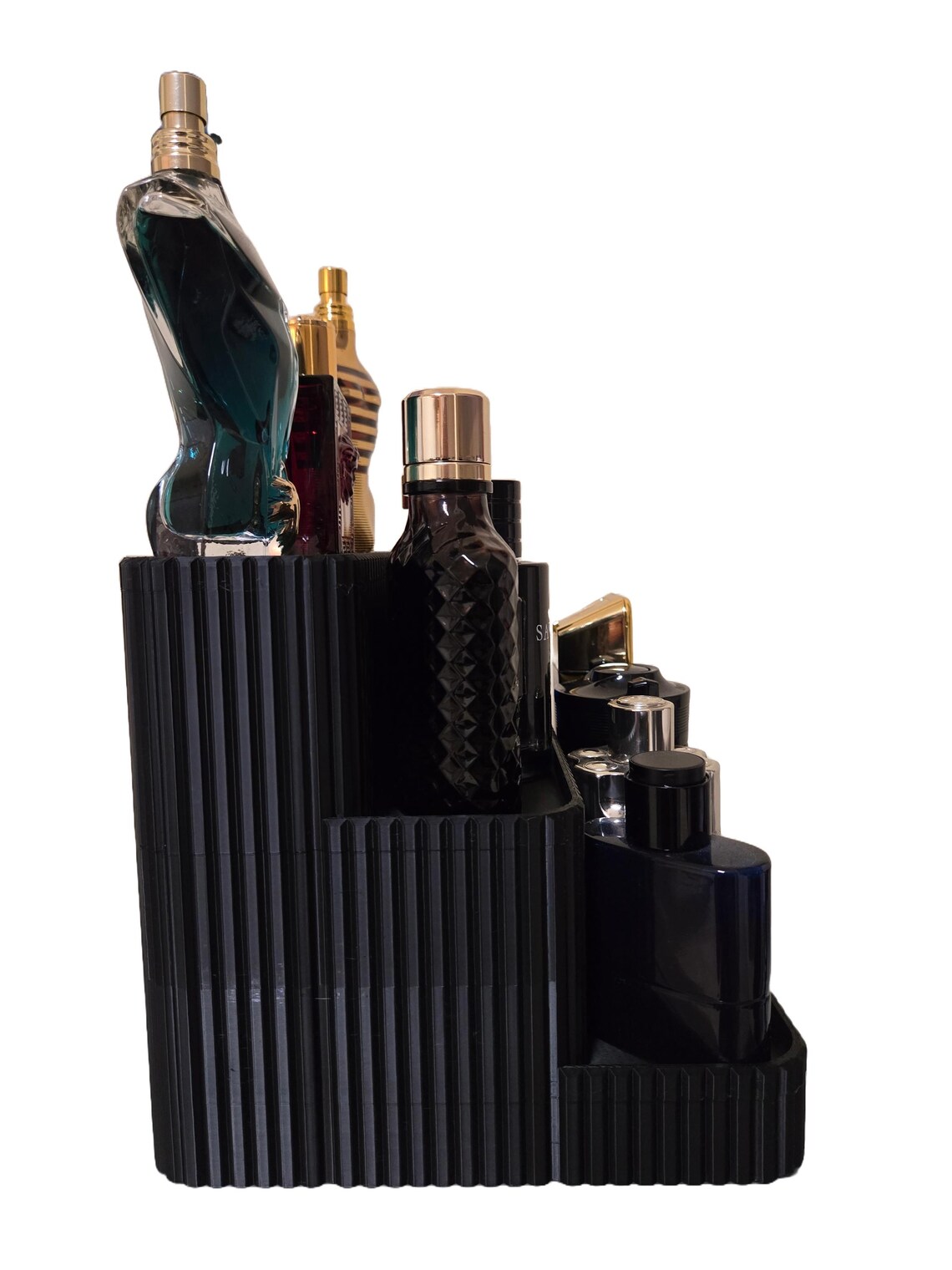 Cologne Organizer for Men, 3 Tier Cologne Stand for Men, Perfume ...