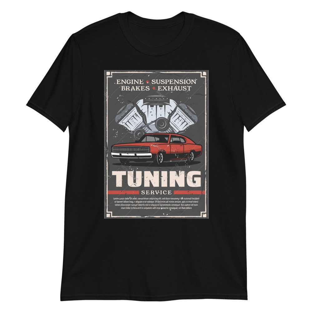 TUNING SERVICE T-shirt Mechanic Tshirt Car Lovers Tee - Etsy UK