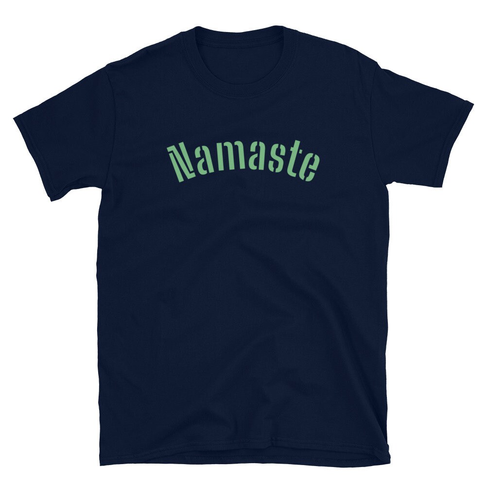 Namaste Yoga T-shirt, Meditation and Serenity Lovers Gift - Etsy UK