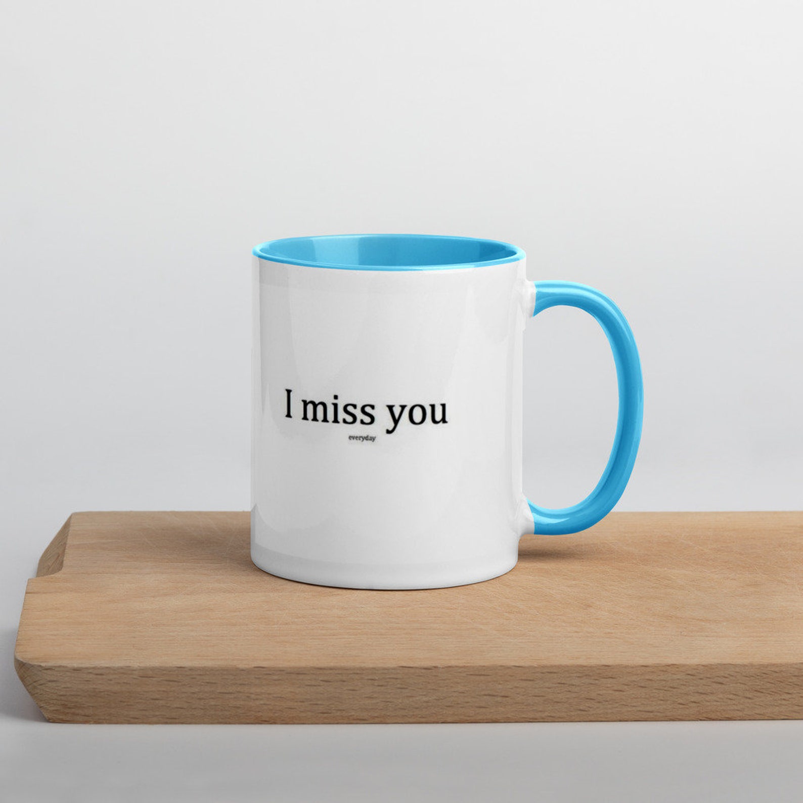 I Miss You Everyday Mug, Coffee Cup, Valentine's Gift, Best Friend Gift ...