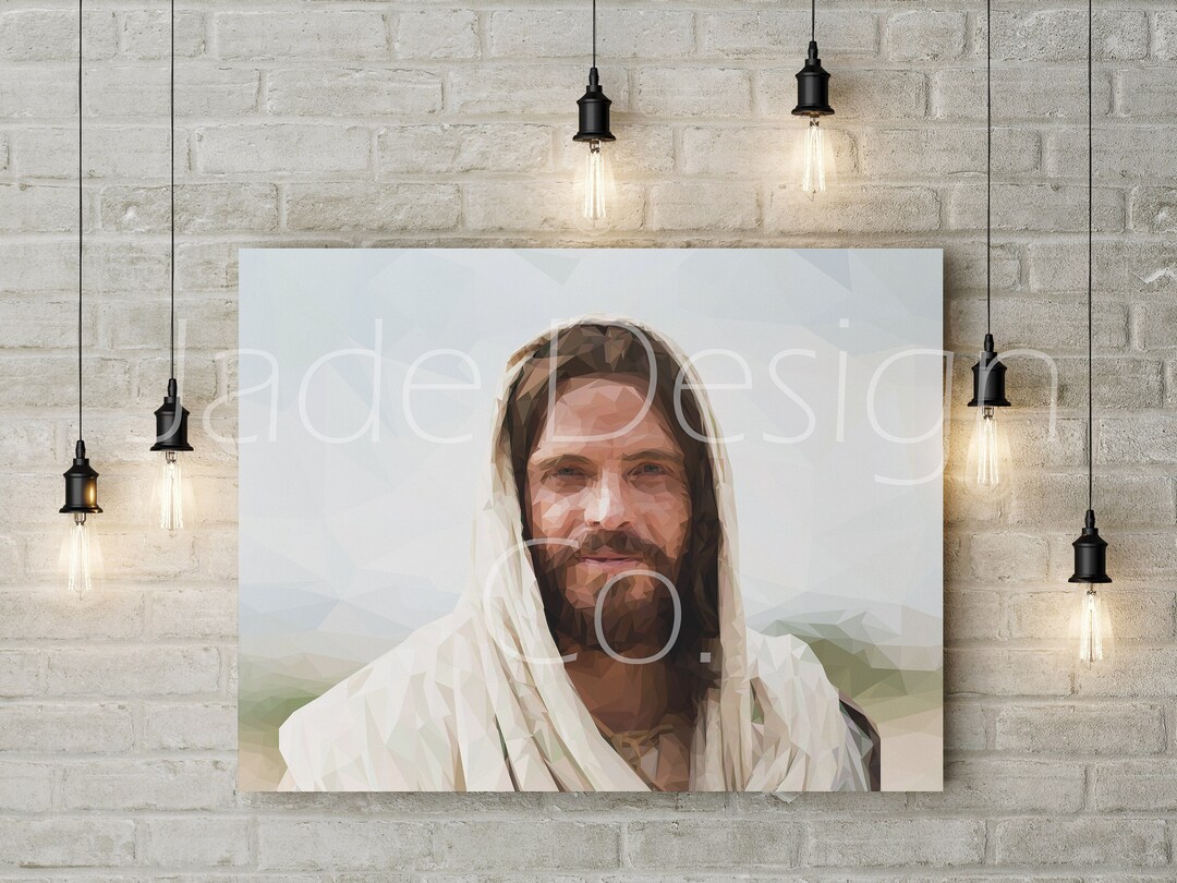 Portrait of Jesus Christ | Christian Wall Art| LDS Wall Art | LDS Quote ...