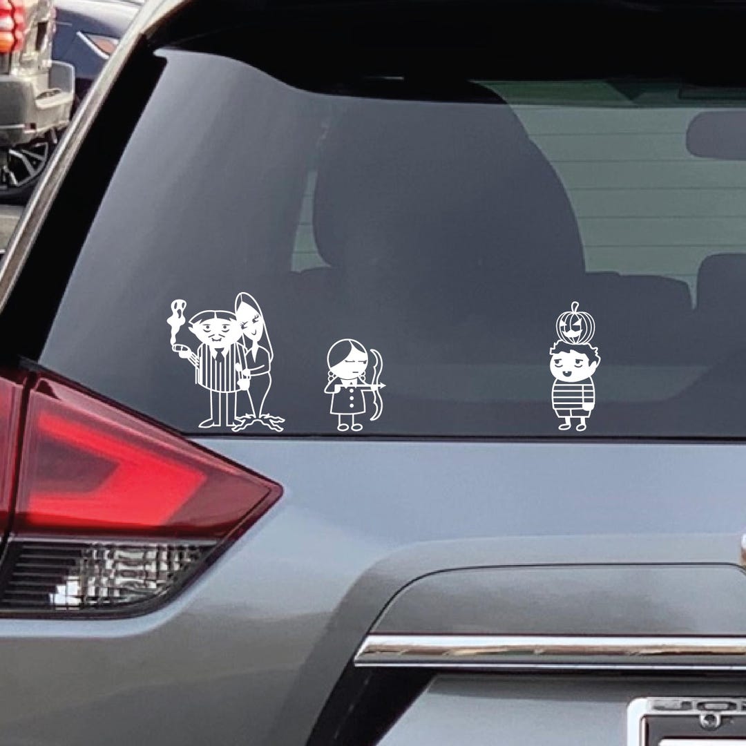 Addams Family Bumper Sticker - Etsy