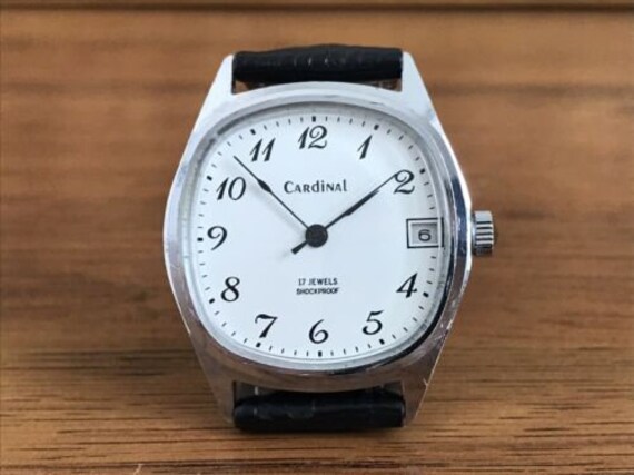 cardinal mechanical wristwatch ussr - Gem