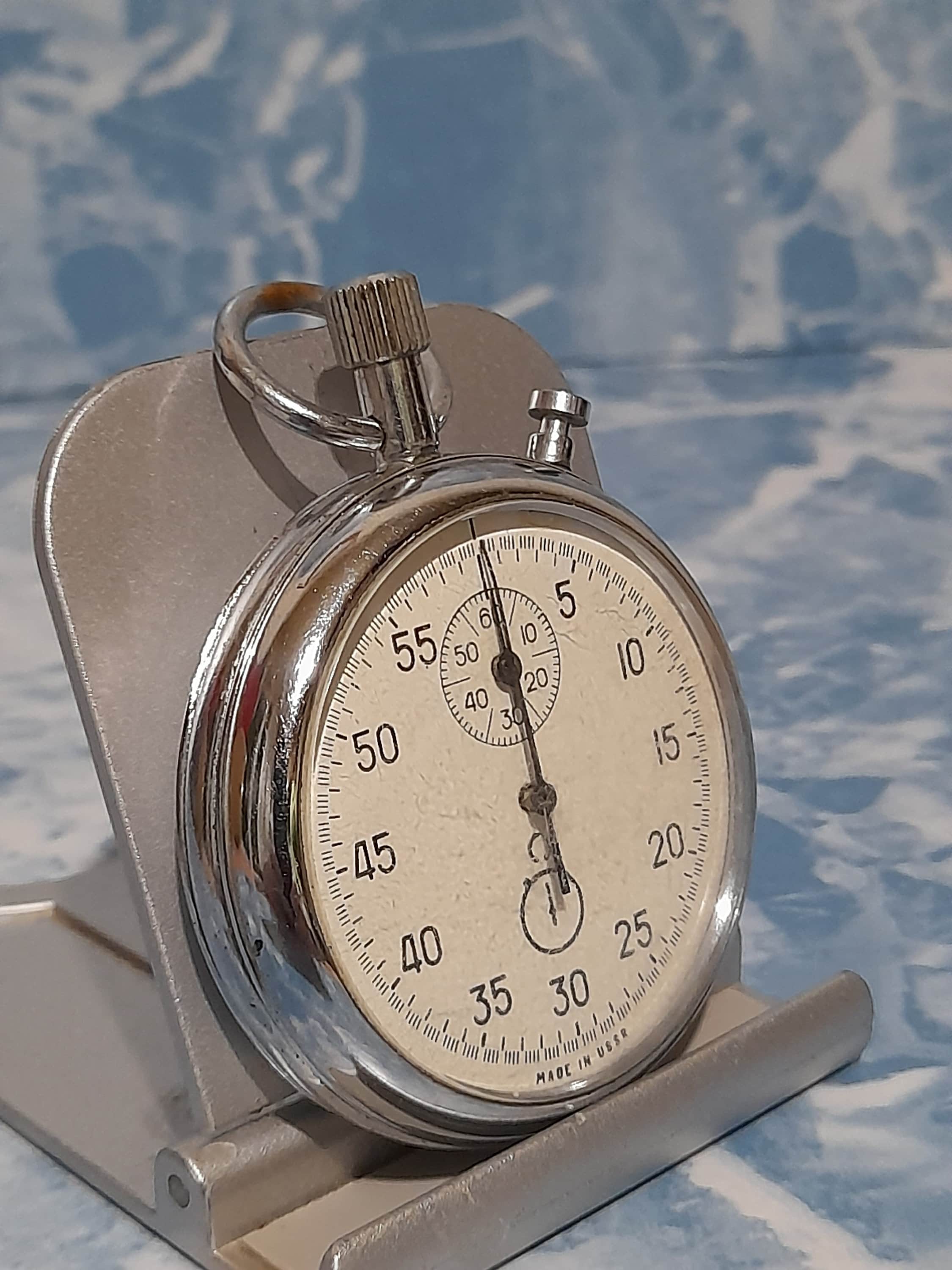 Working Stopwatch.mechanical Stopwatch. Agate - Etsy Working Stopwatch.mechanical Stopwatch. Agate - Etsy