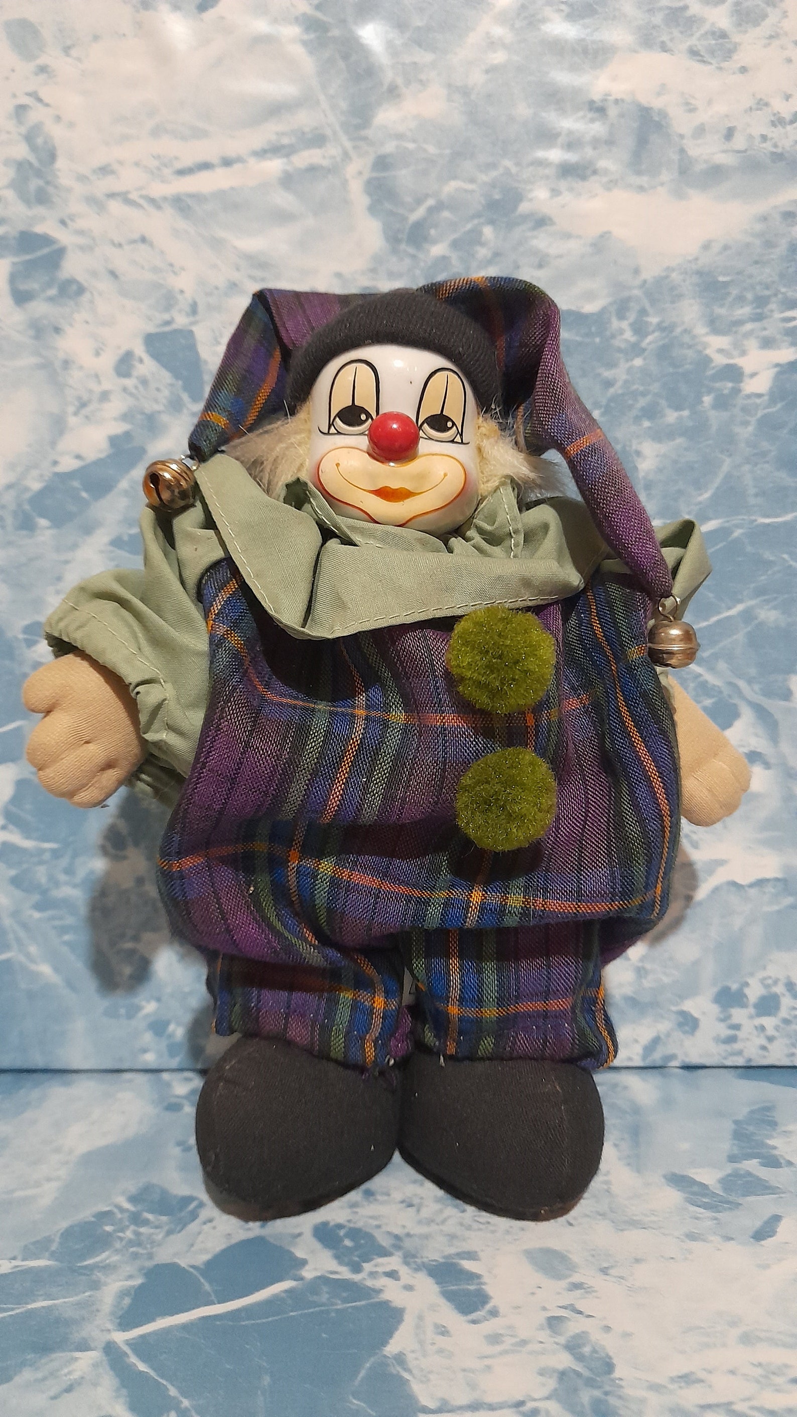 Antique Porcelain Rare Porcelain Clown Medium Clown - Etsy