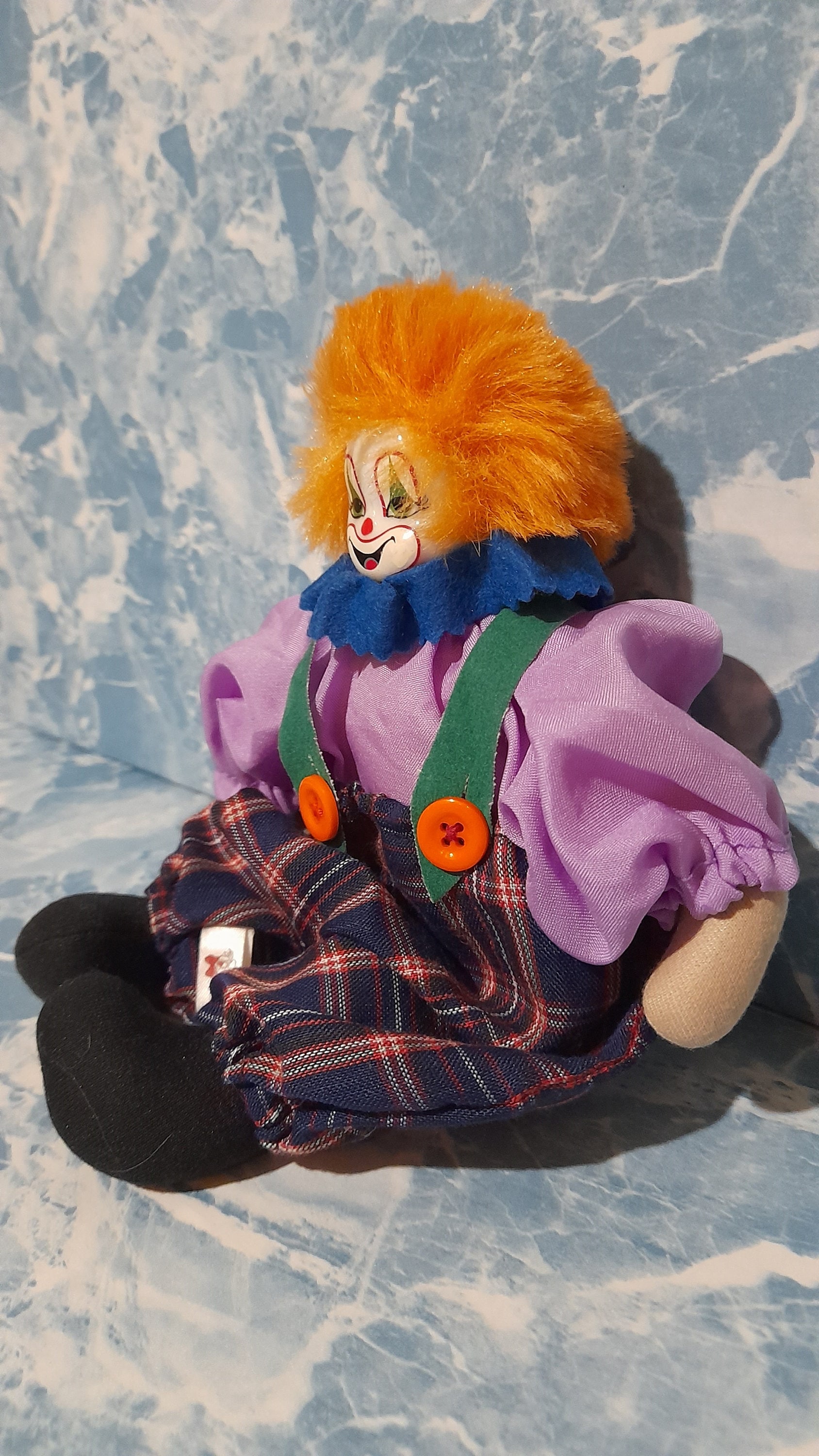 Antique Porcelain Rare Porcelain Clown Medium Clown - Etsy