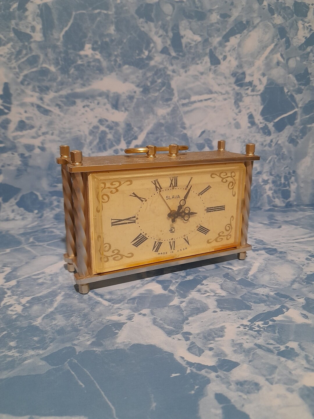 Non-working Watch Slava. Table Clock Slava. Soviet Watch Slava ...