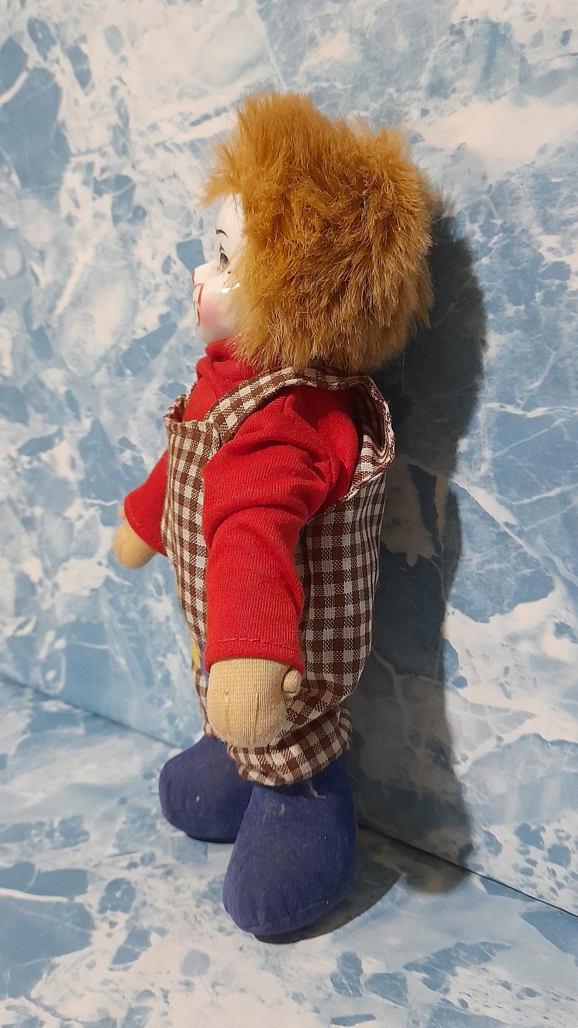 Antique Porcelain Rare Porcelain Clown Medium Clown - Etsy