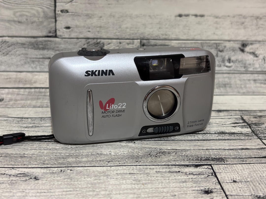 Vintage SKINA Lito 22 Film Camera: Retro Point and Shoot, Tested - Etsy