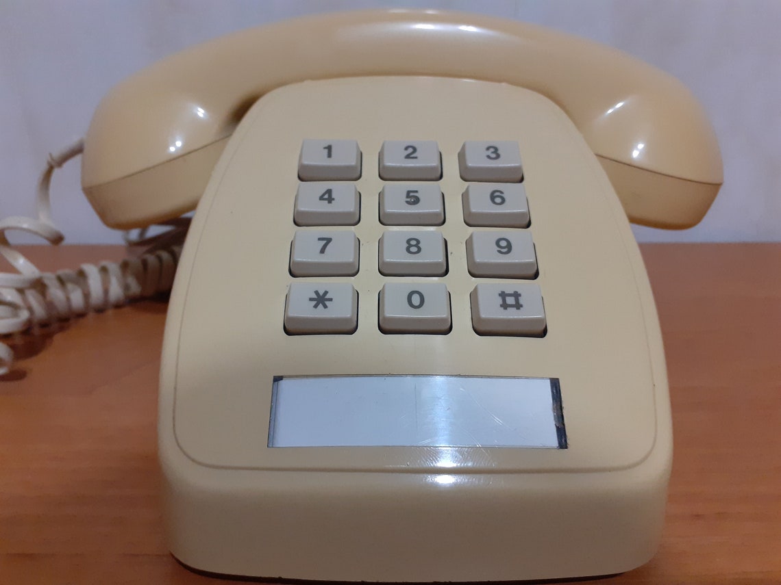 Vintage Telephone. Old Telephone. 1985's Telephone. Phone - Etsy